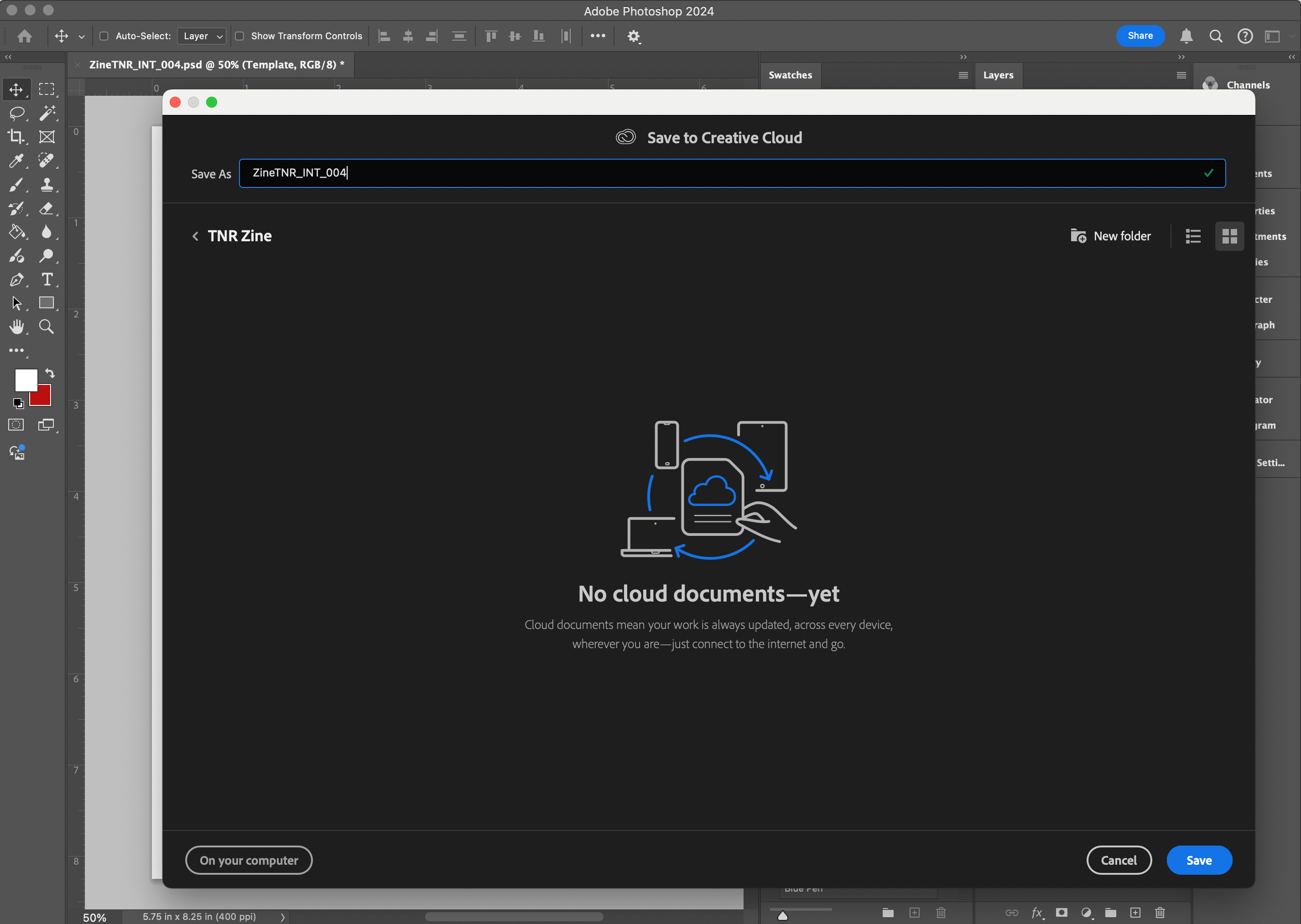 Comic Zine (Part 4) - From Adobe InDesign to Adobe Fresco