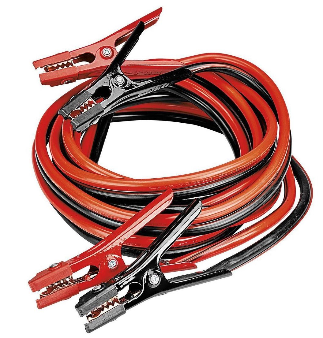Connecting Positive Jumper Cables - by Mike Sokol