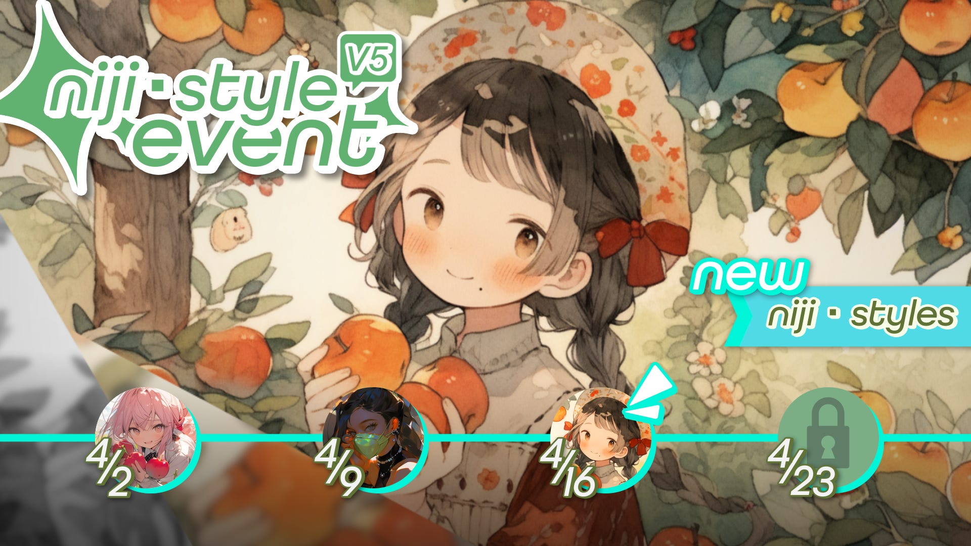 Niji 5 – Cute介绍! - niji・journey 中文