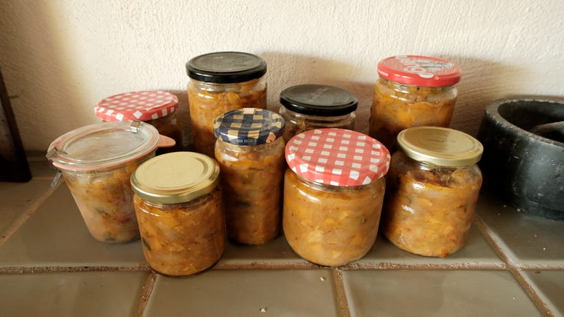 Making Delicious Chutney - by Harriet