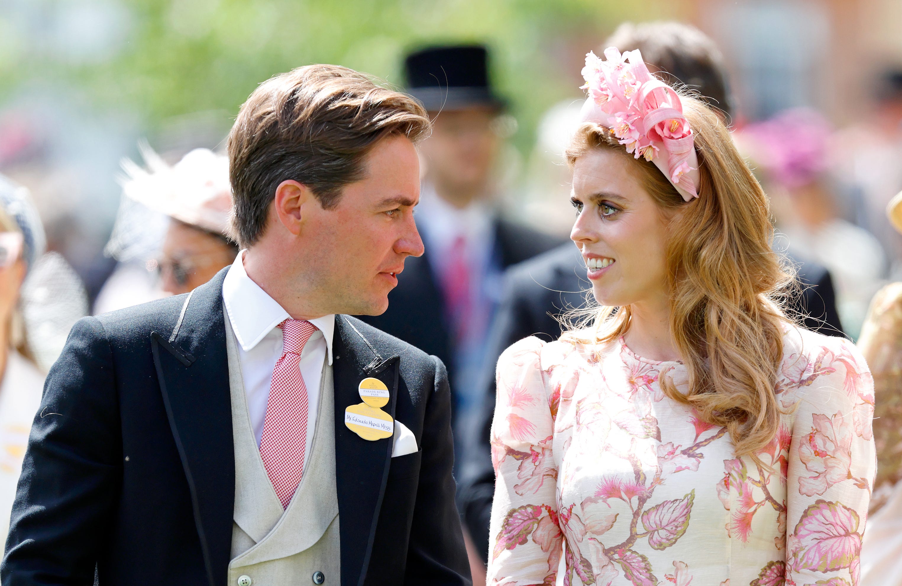The real Princess Beatrice and Edoardo