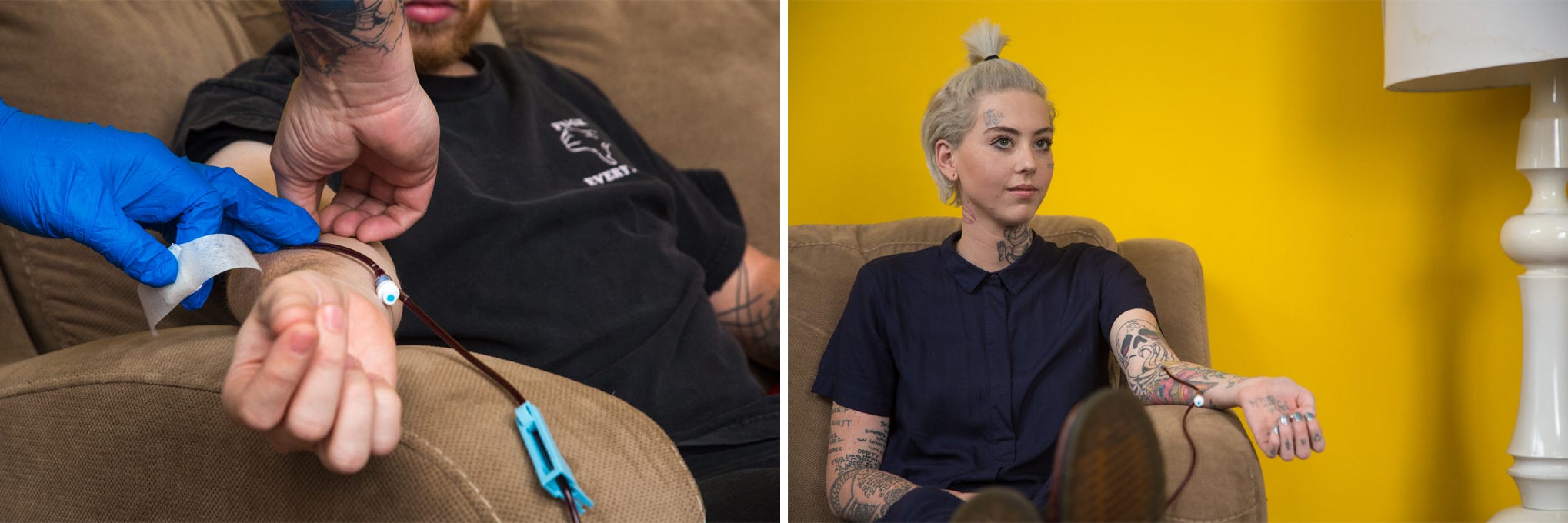 The Artist Who Famously Emasculated Trump Is Now Painting With Your Blood