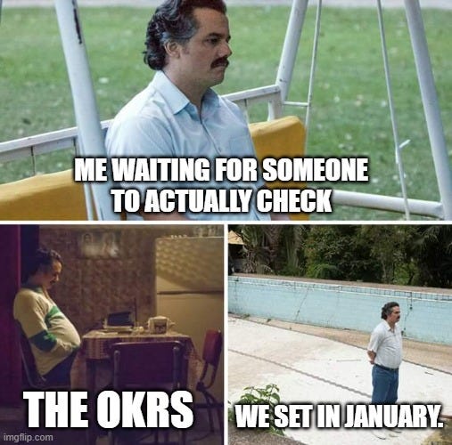 Mastering OKRs in 2025 - by CJ Gustafson - Mostly metrics Mastering OKRs in 2025 - by CJ Gustafson - Mostly metrics