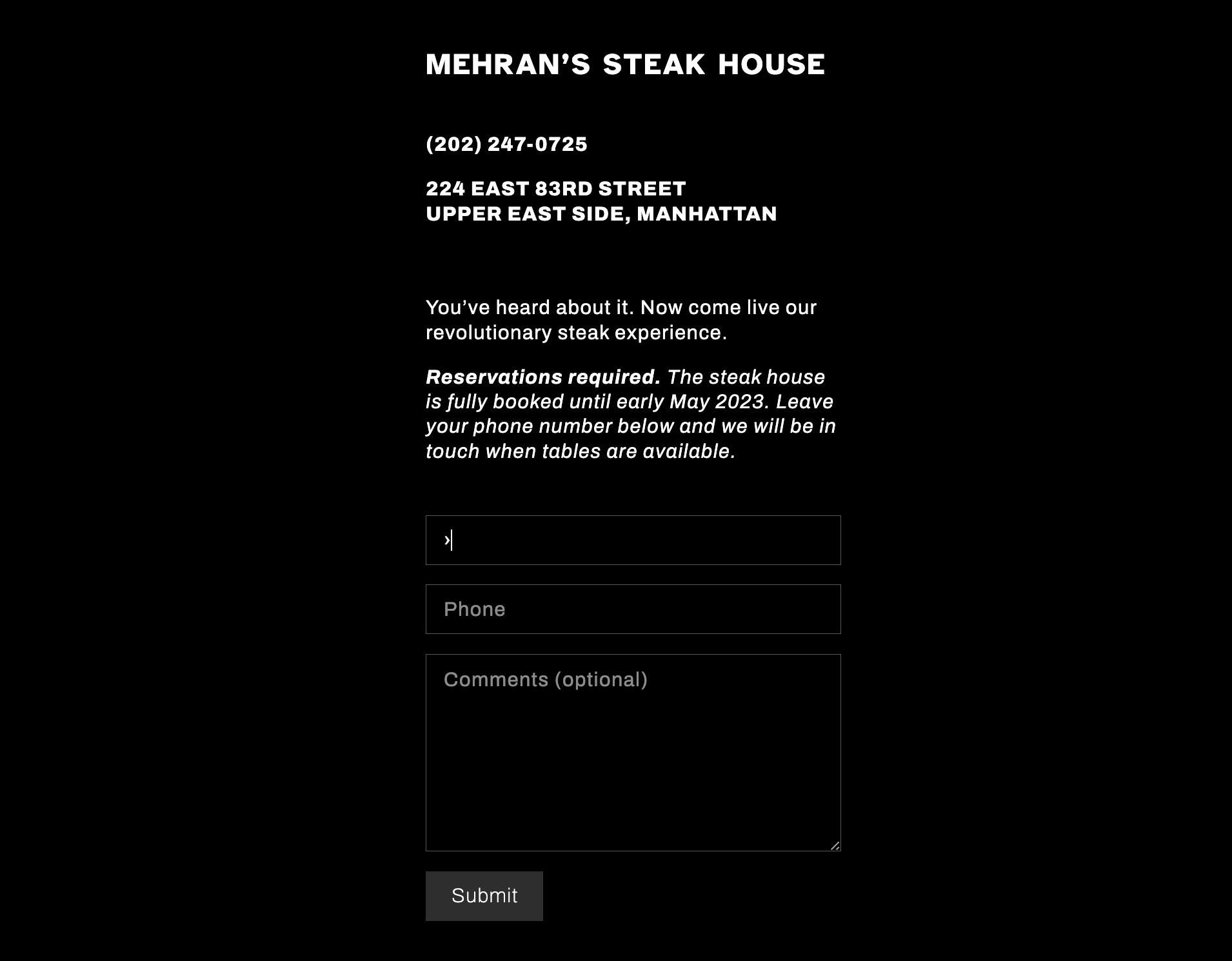 A NYC Steak House Mystery! - by Anne Kadet - CAFÉ ANNE