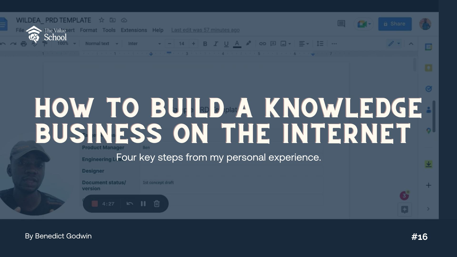 How to build a knowledge business on the Internet