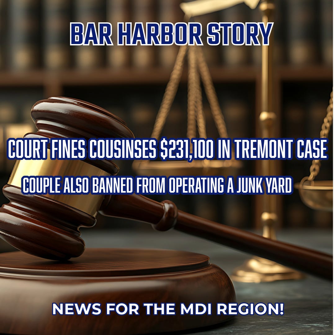 Court Fines Cousinses $231,100 in Tremont Case