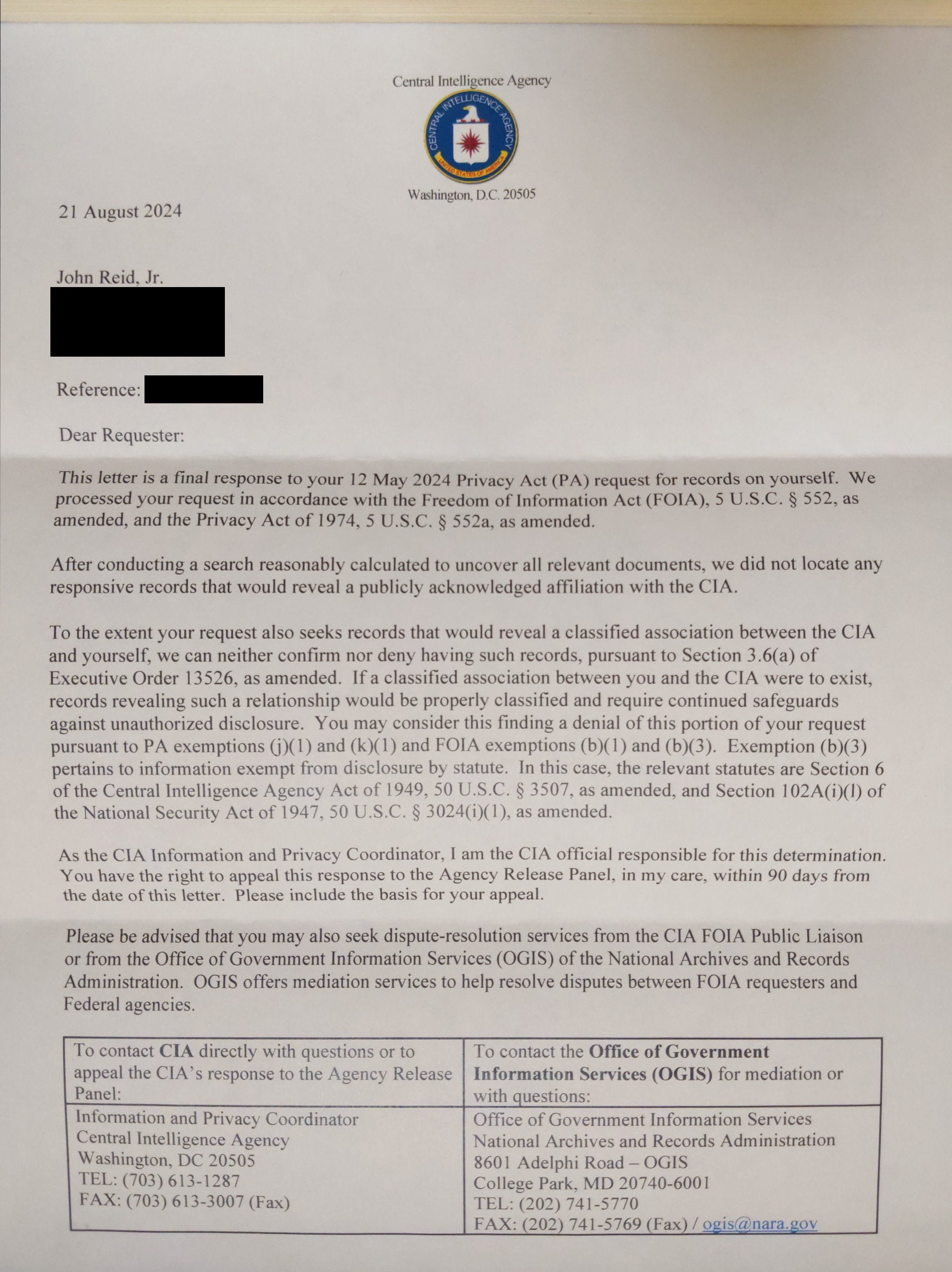 BREAKING: CIA Reveals that Researcher, Grandson of Former IMF Official ...