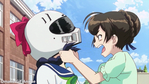 Omake Gif Anime - Bakuon!! - Episode 6 - Tazuko Shakes Raimu