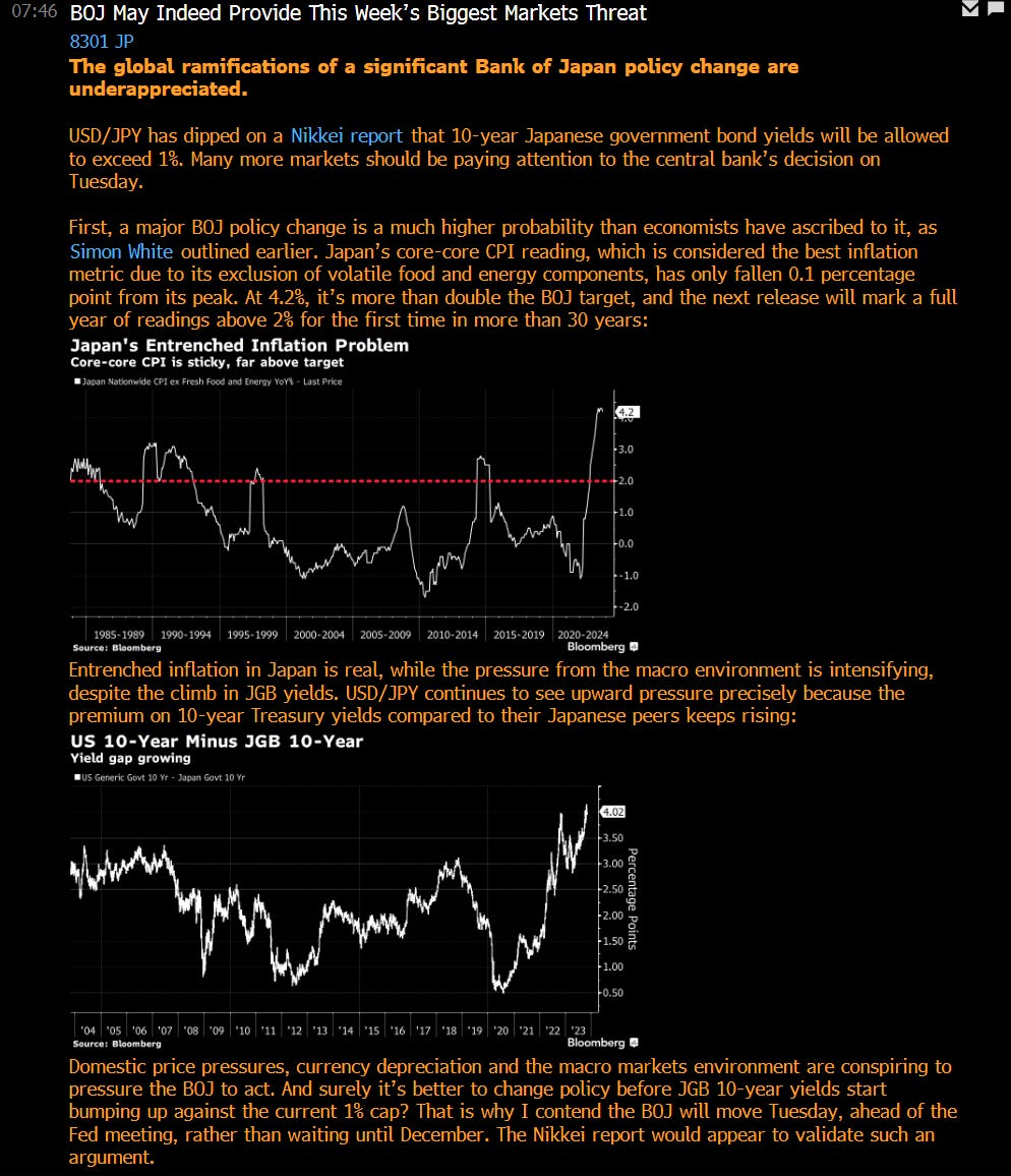 Macro Insights/Report: The BoJ "Surprise"