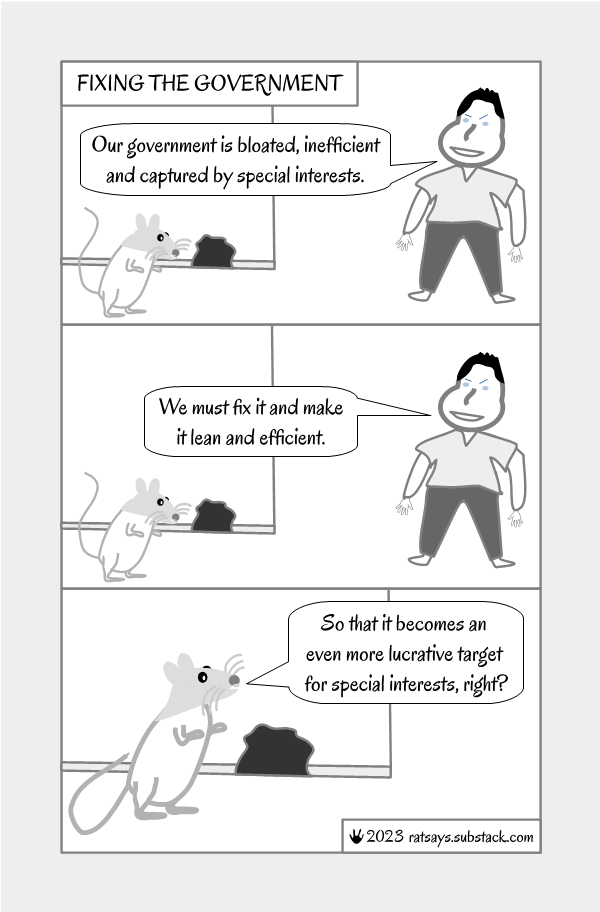 Fixing the Government - Rat Says