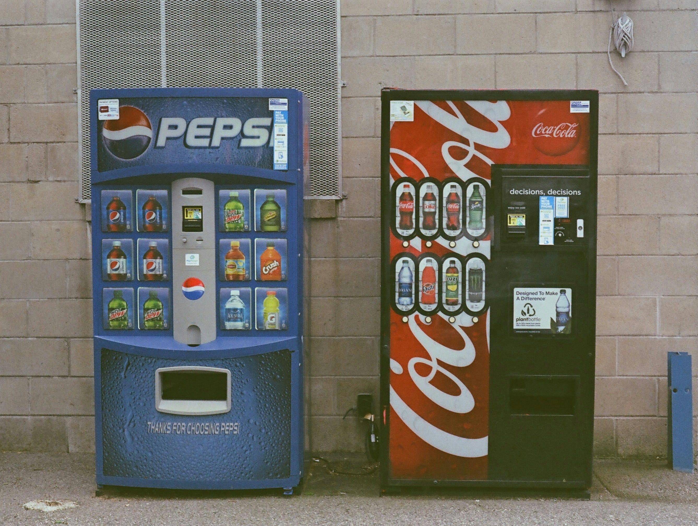 Prompt: Rage against the vending machine