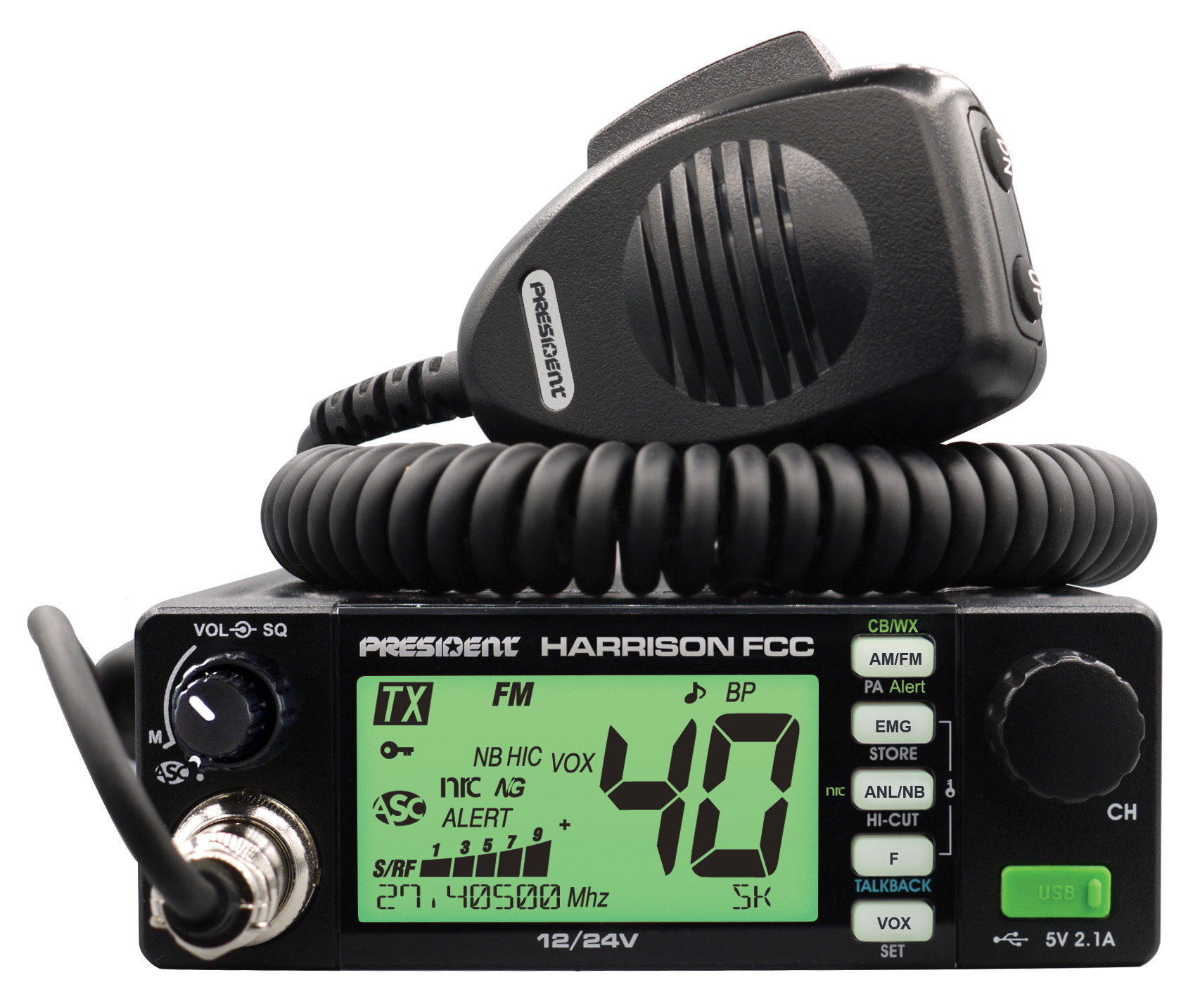 CB RADIO: Another new mobile FM CB radio from President