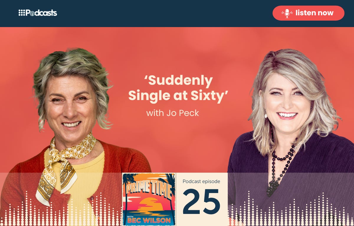 Suddenly Single at 60 with Jo Peck & What's in the Federal Budget for ...