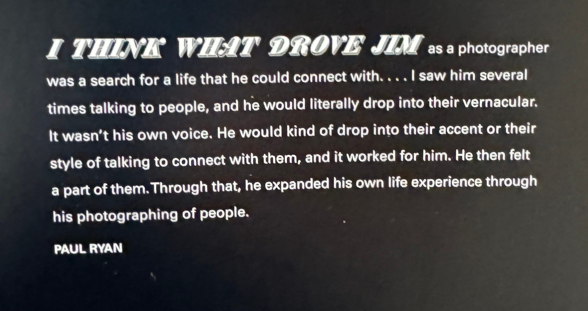 Jim Marshall - photographer - by Paul G. Ryan