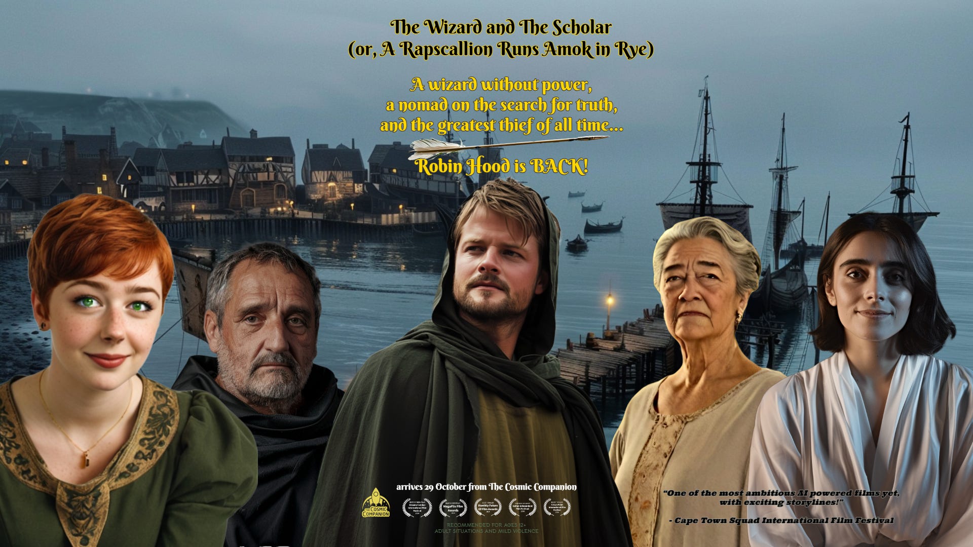 The Wizard and The Scholar Premieres 29 October in Tucson!