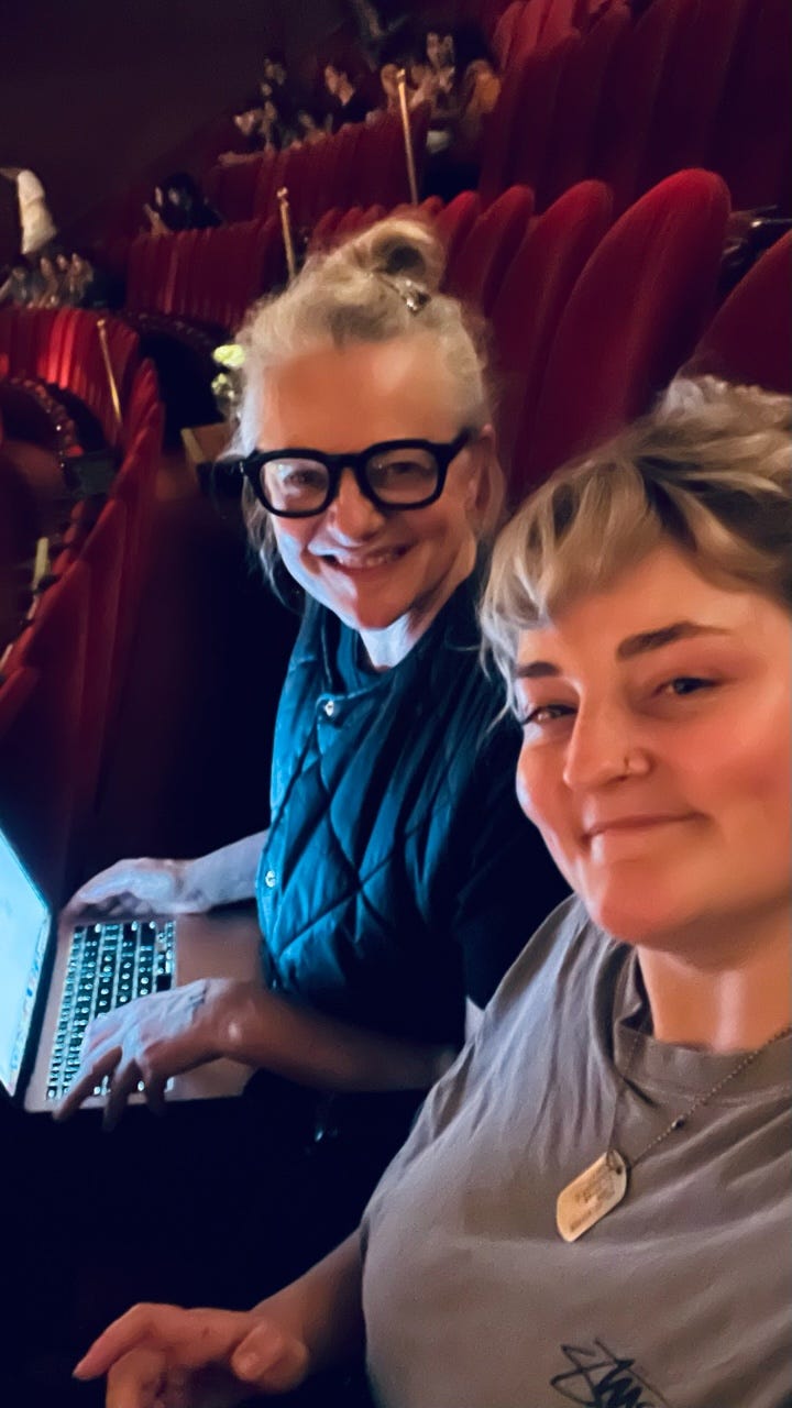 STRAIGHT FROM TIFF 23 - by Miranda Harcourt