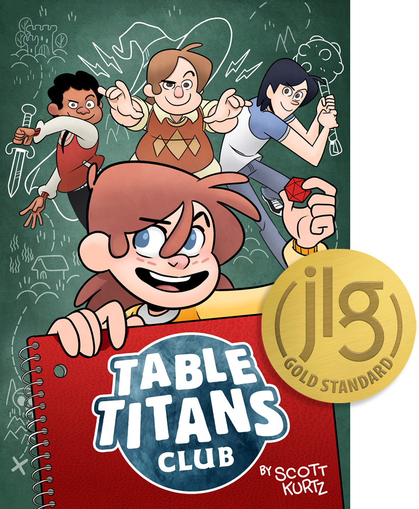 Table Titans Club loots some gold! - by Scott Kurtz
