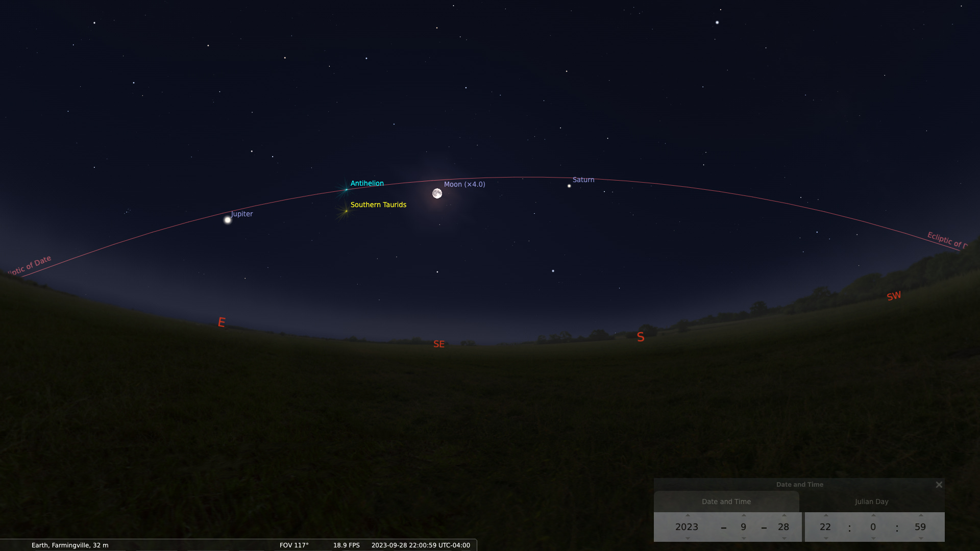 Our Sky Tonight - by James Daly for AFC