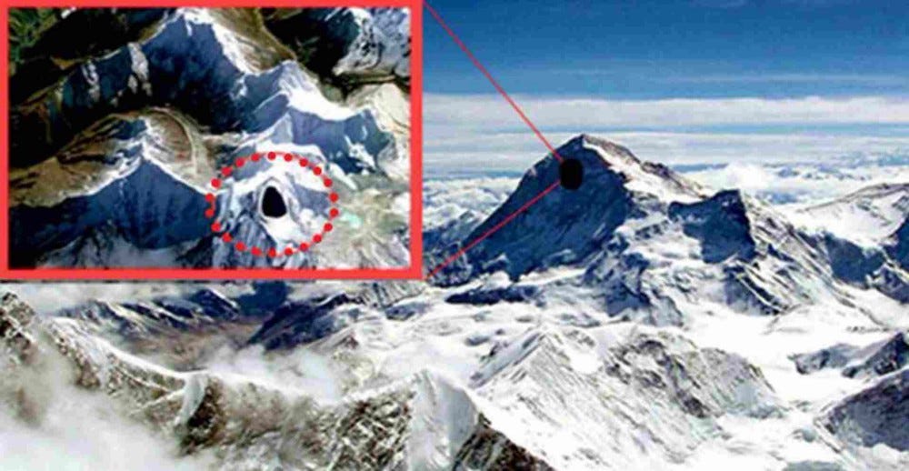 Secret Alien Base In The Himalayas Mountains - by Vio S.