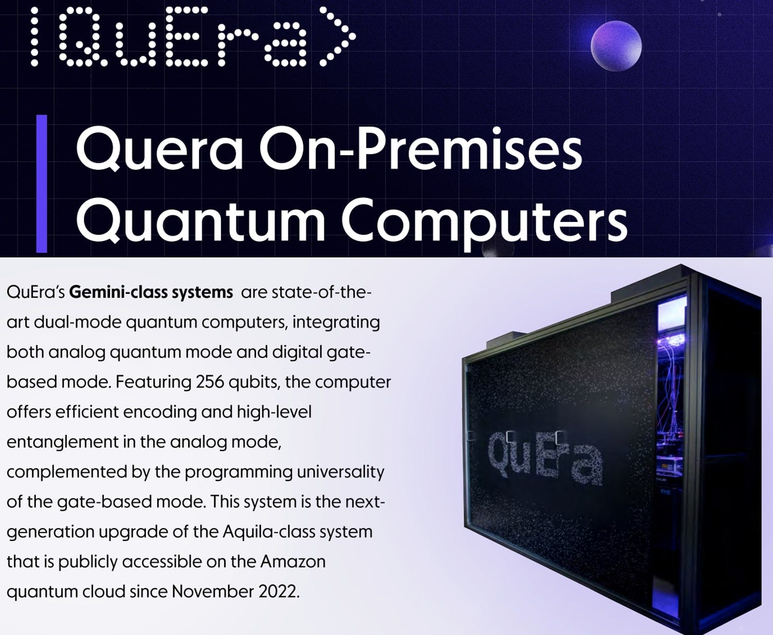 All Major Industrial Countries Need to Get Their Own QuEra Quantum Computers