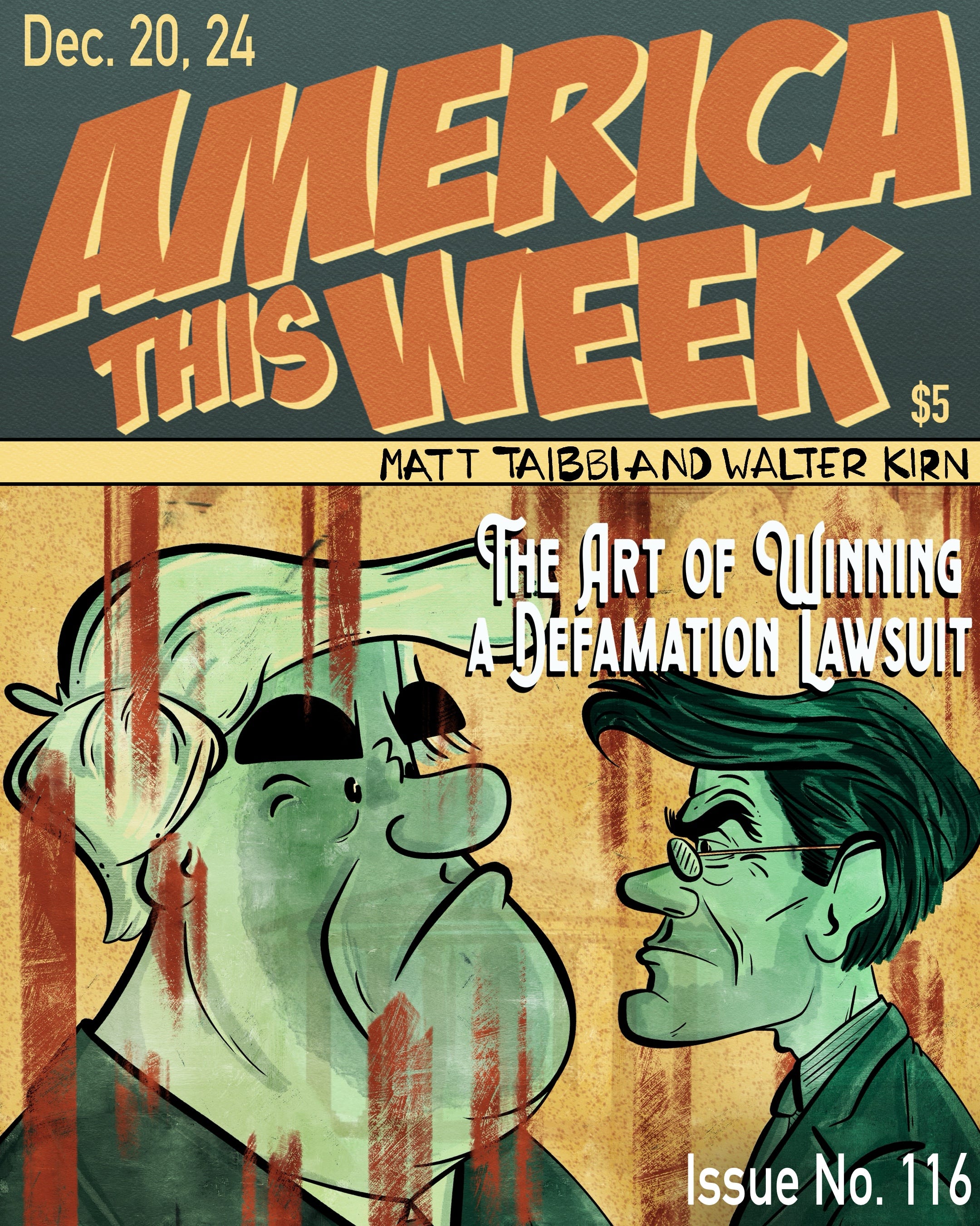 America This Week, Dec. 20, 2024: "Damn! Defamation Suits Return, and ...