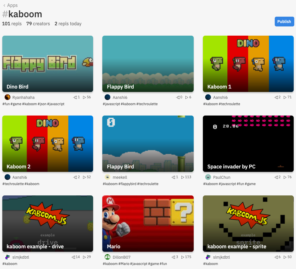 Learn to Make a Kaboom Game on Replit - balajis.com