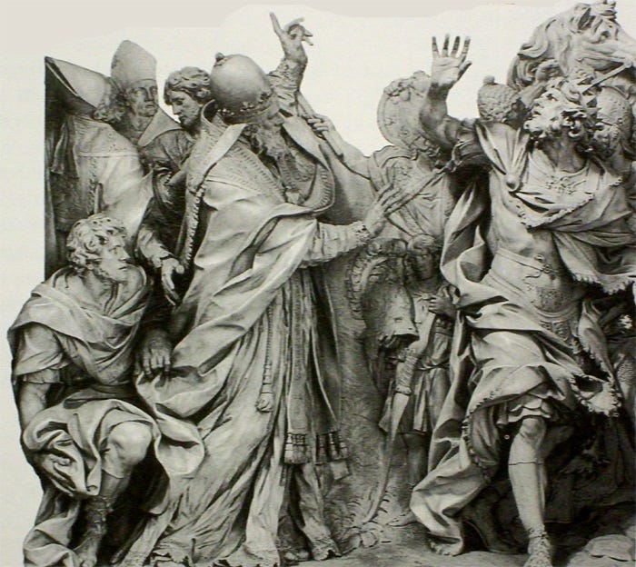 Pope St. Leo, the Great, and Attila, the Hun