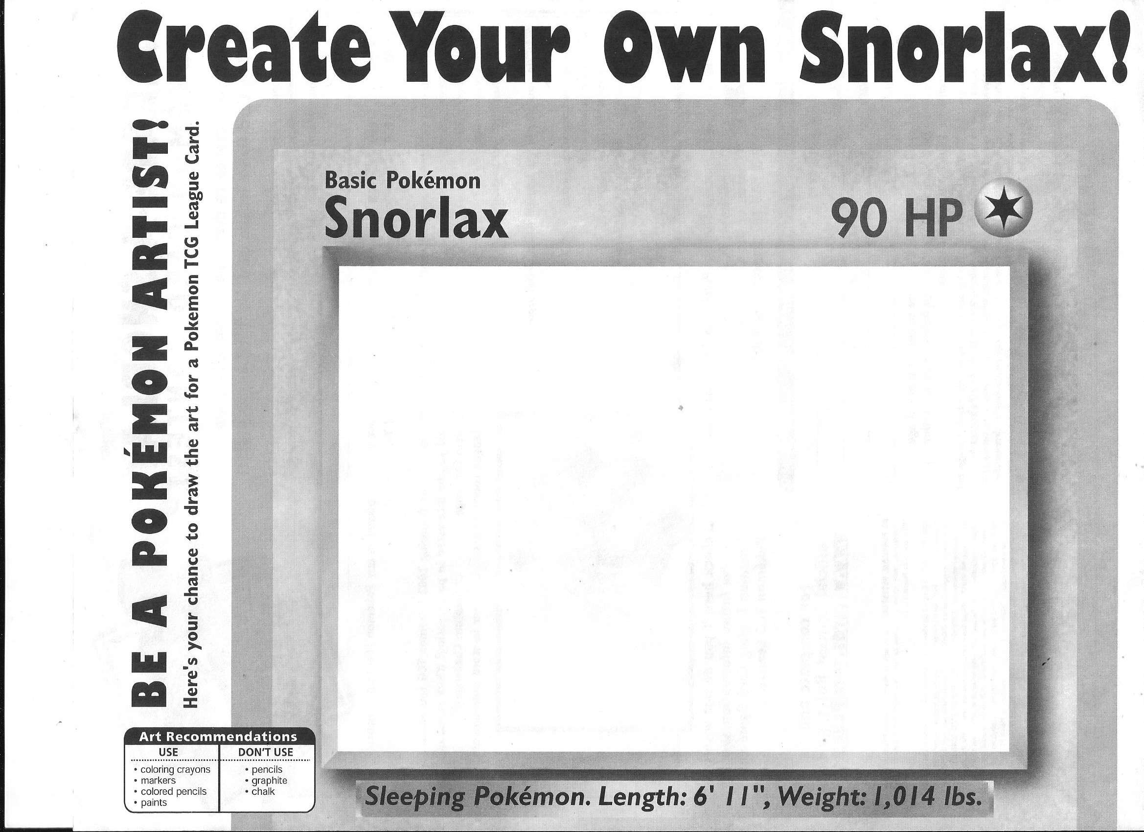 Vol. 1, Issue 41 - Interview with Craig Turvey (Create-a-Snorlax Card ...