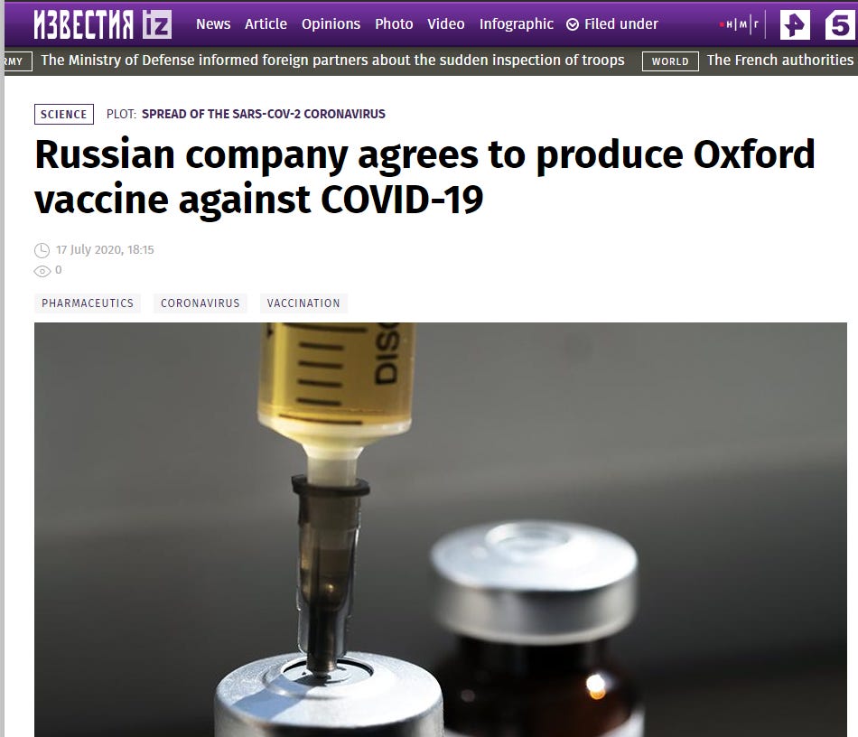 AstraZeneca & Russian Sputnik - by OUTRAGED HUMAN