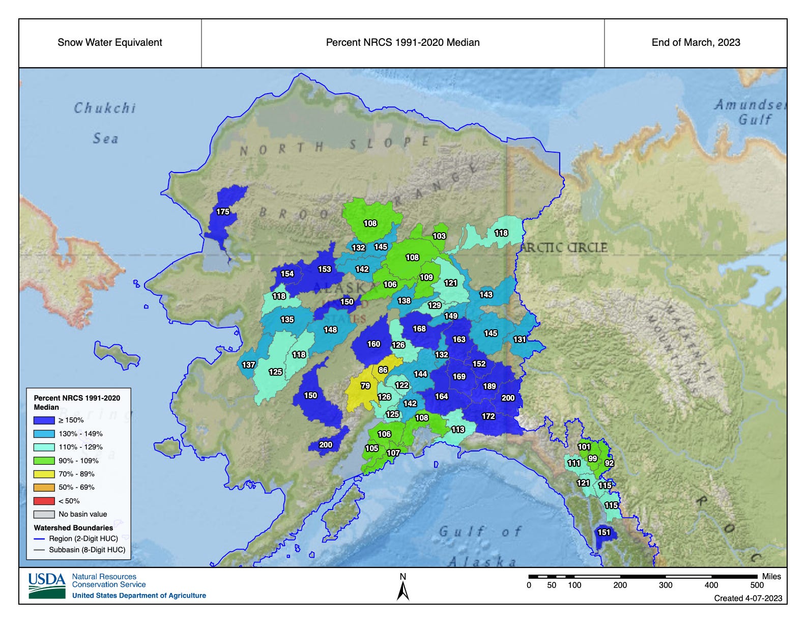 Spring 2023 Snowpack - by Rick Thoman