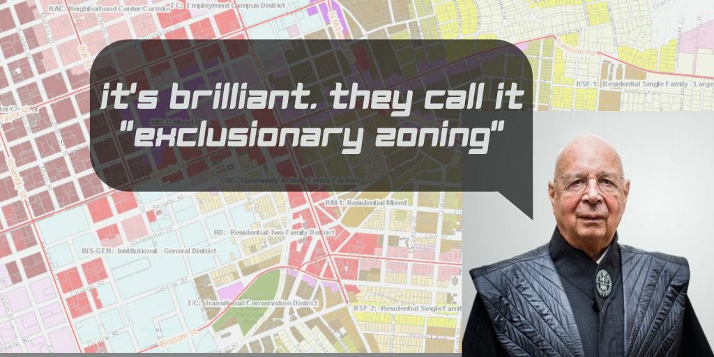 Local zoning: population control without all that 15-minute city fuss