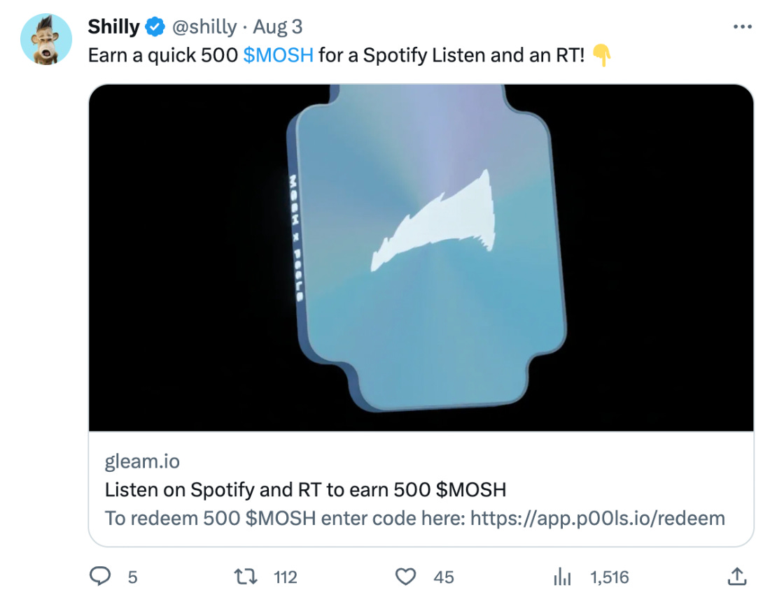 P00LS Token Model: Shilly Case Study - by P00LS