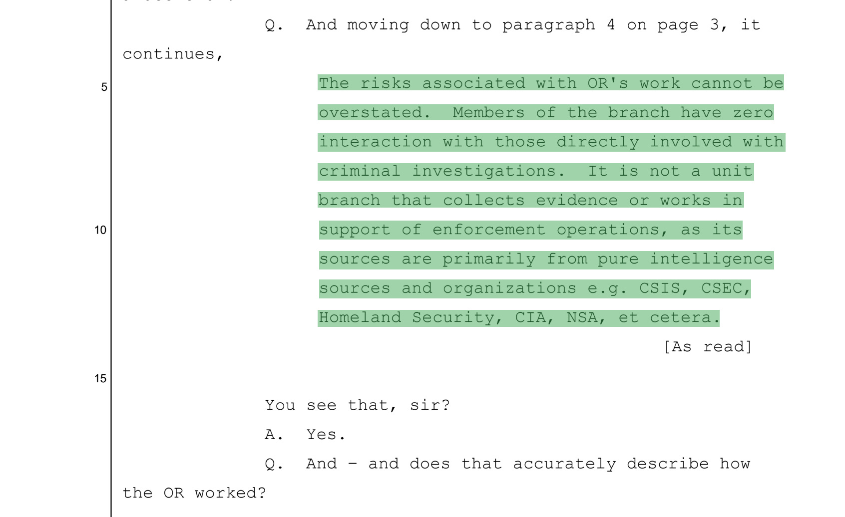 Unit run by alleged RCMP mole had access to CIA and NSA intel: Ottawa trial