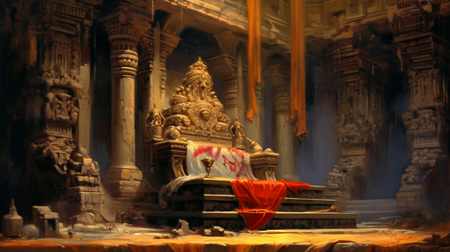 Chapter 28 — An empty throne - by Sujan Sundareswaran