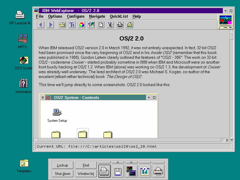 The History of OS/2 - by Bradford Morgan White
