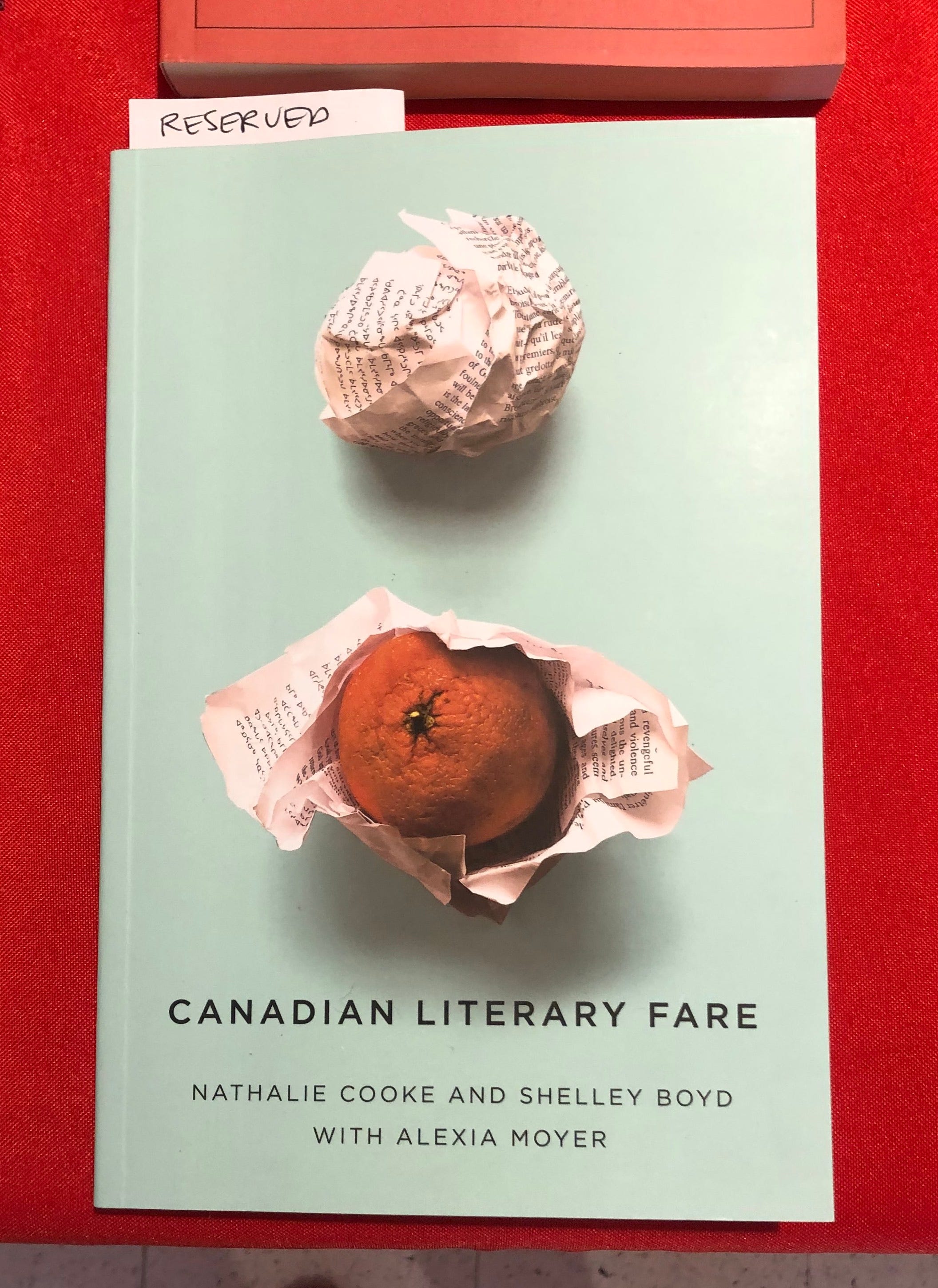 Adding to the endless "To Read" list