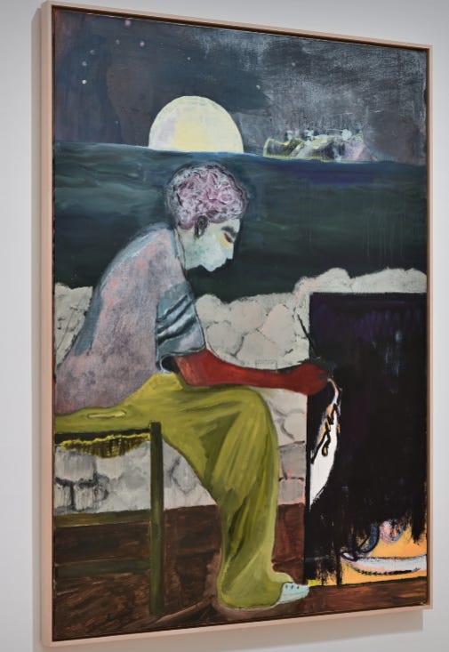 Peter Doig @ Courtauld Gallery, London - by Susan
