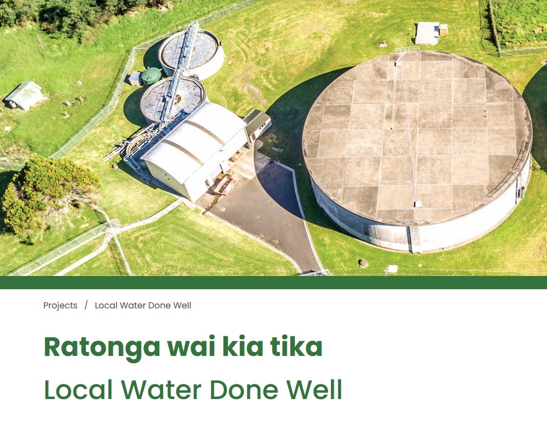 Local Water Done Well - by Glen Crowther - Glen’s Substack