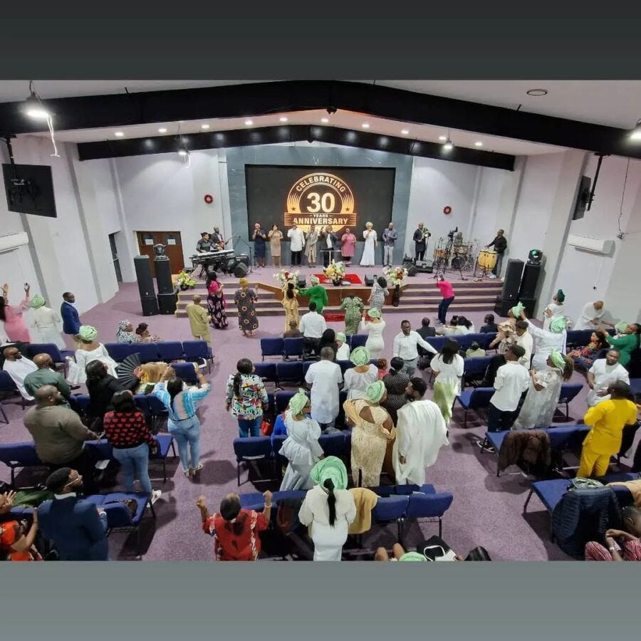 A Gallery Of The Faithful Gathering For Church. Album 25