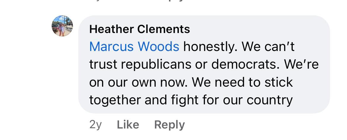 Woman starring in a Diggs ad was outside Capitol on Jan. 6