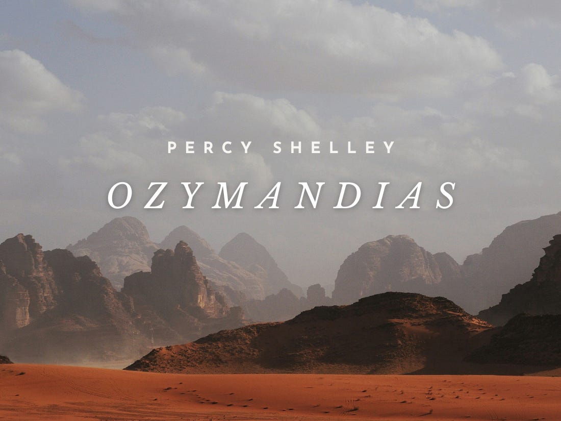 Ozymandias — Percy Shelley - by The Rabbit Room