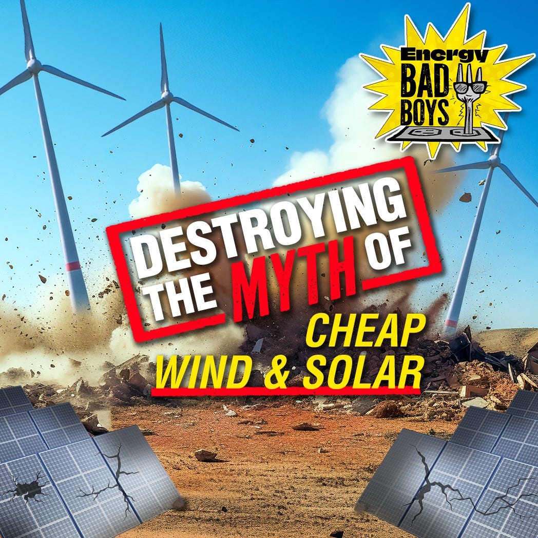 How to Destroy The Myth of Cheap Wind and Solar