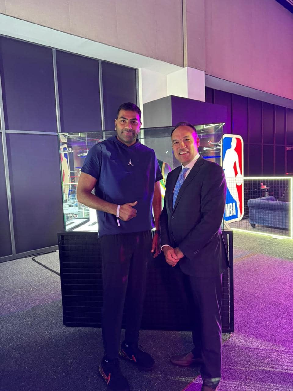 NBA and Basketball Federation of India partnership on the cards?