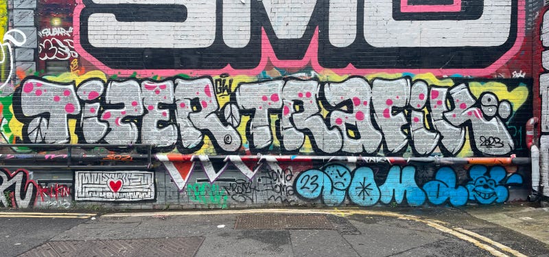 Mapped: London's most notorious graffiti writers