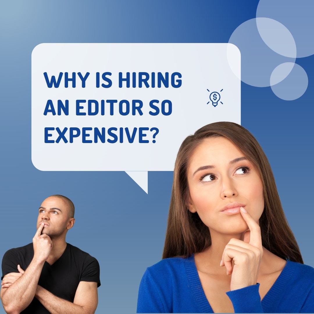 Why Editing Costs so Much - by Jeanne De Vita - Book Genie