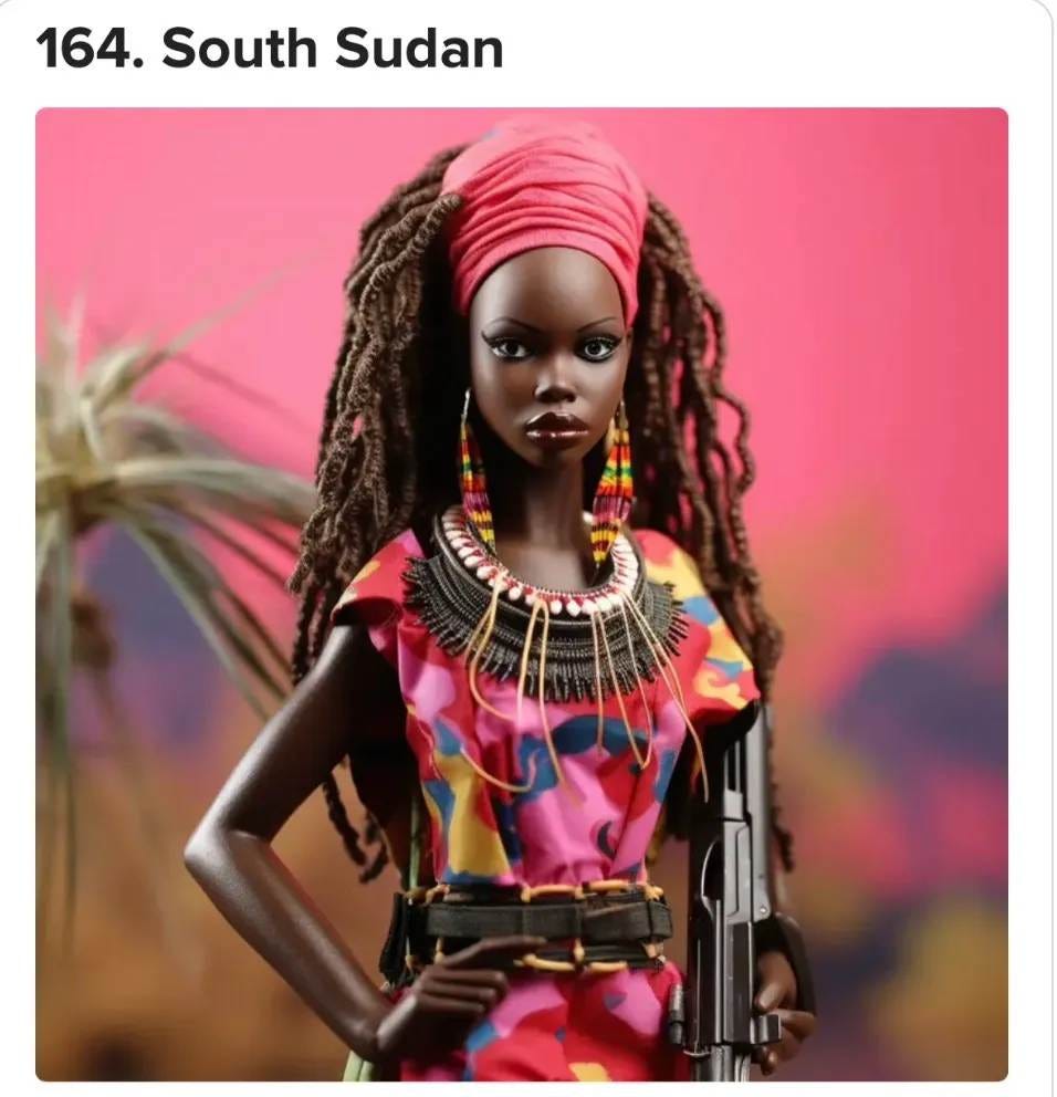 La Barbie militante con rifle en mano – Edición 2023.28