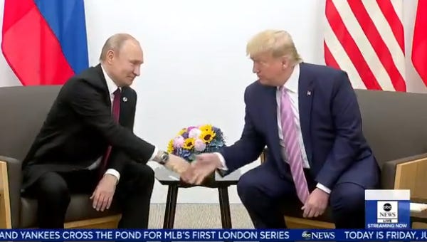 Happy Friday, The President Is A Traitor Again