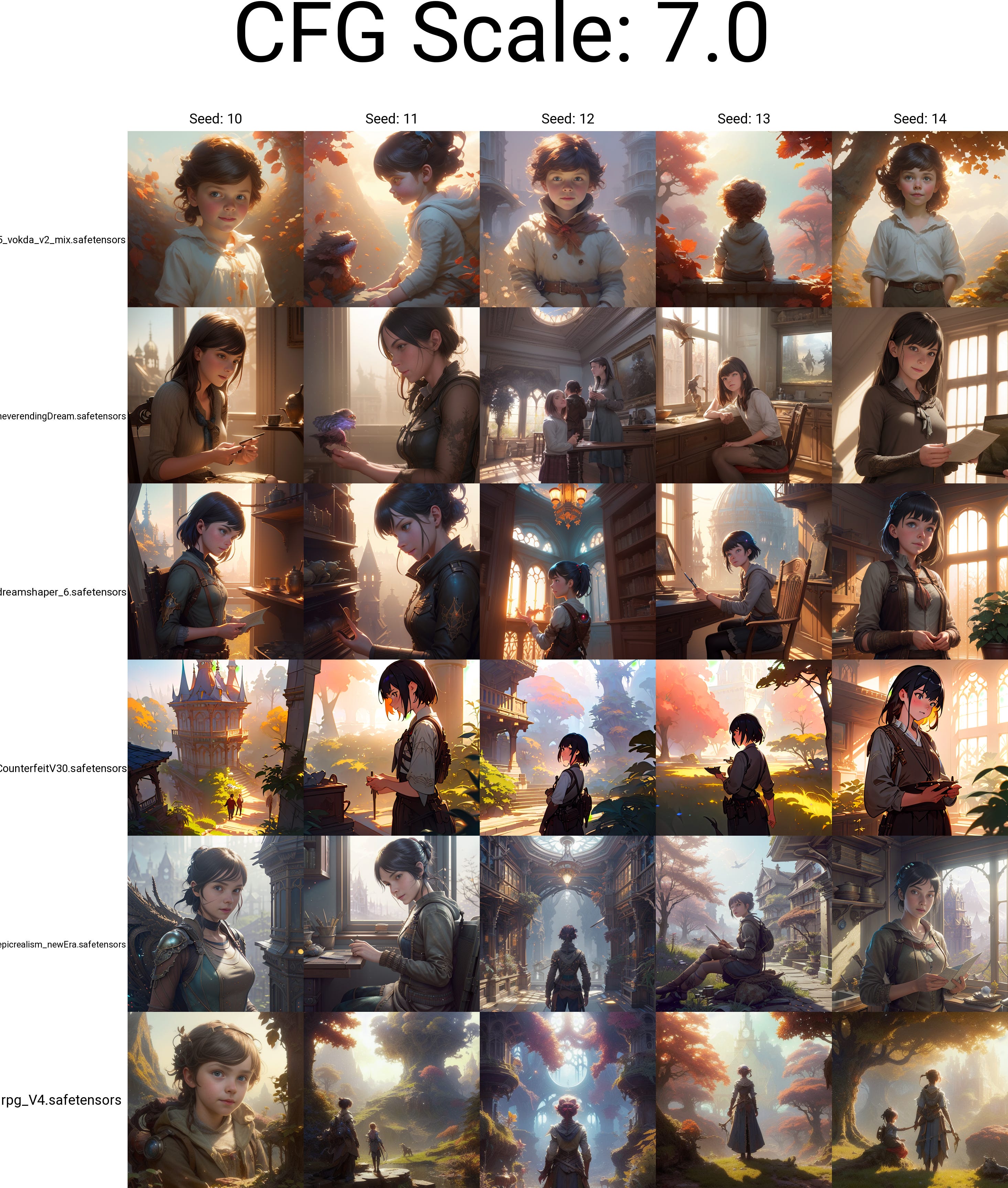 Benchmarking and Mixing SD Models: Vodka Based Cocktails