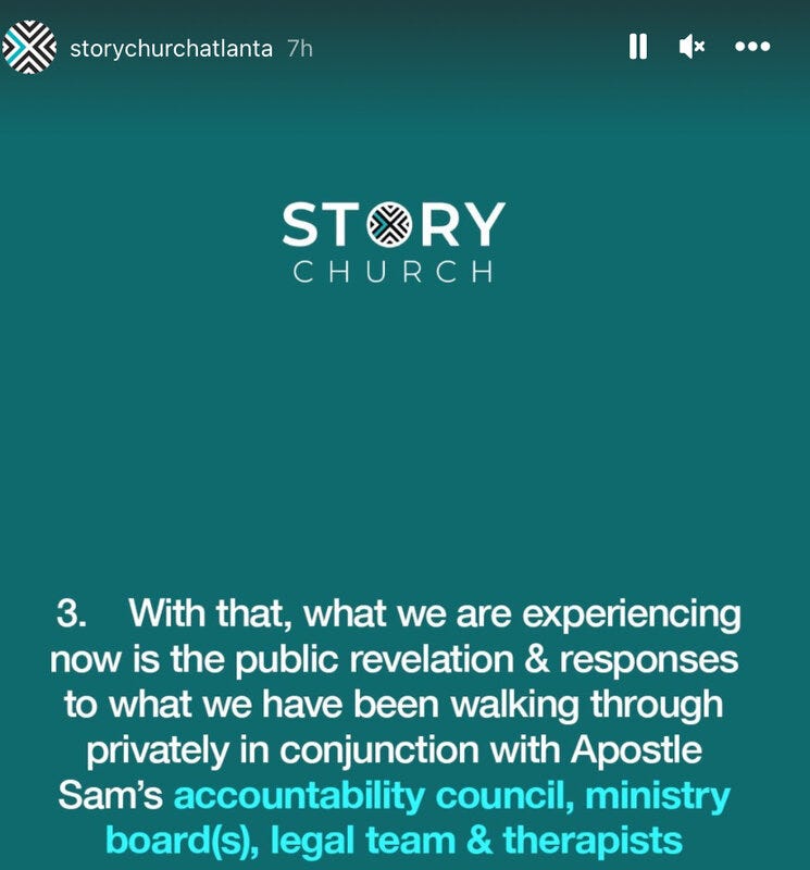 Story Church Issues Statement About Accused Pastor Sam Collier, Then ...