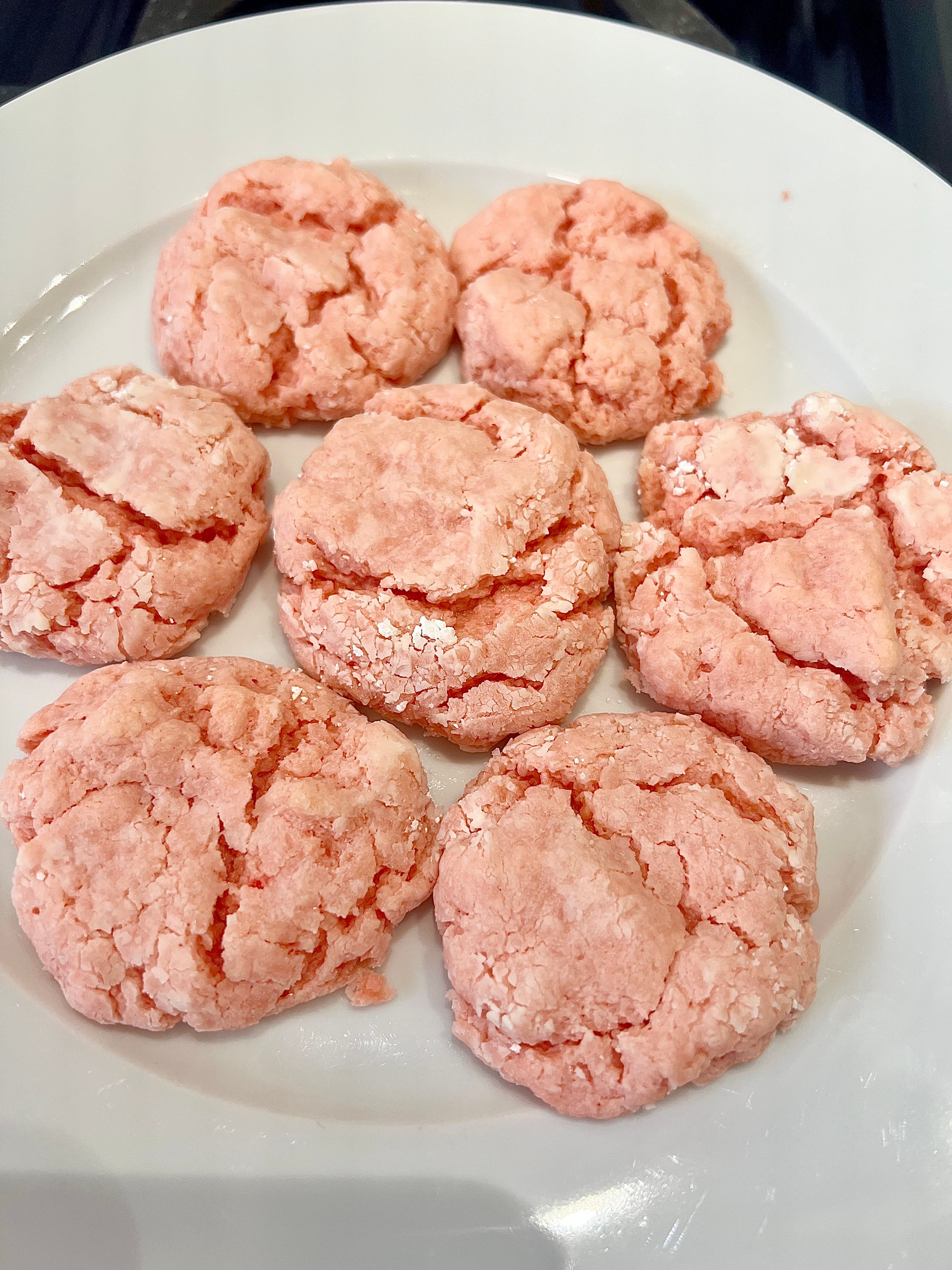 Strawberry Shortcake Cookies - by Sarah Green